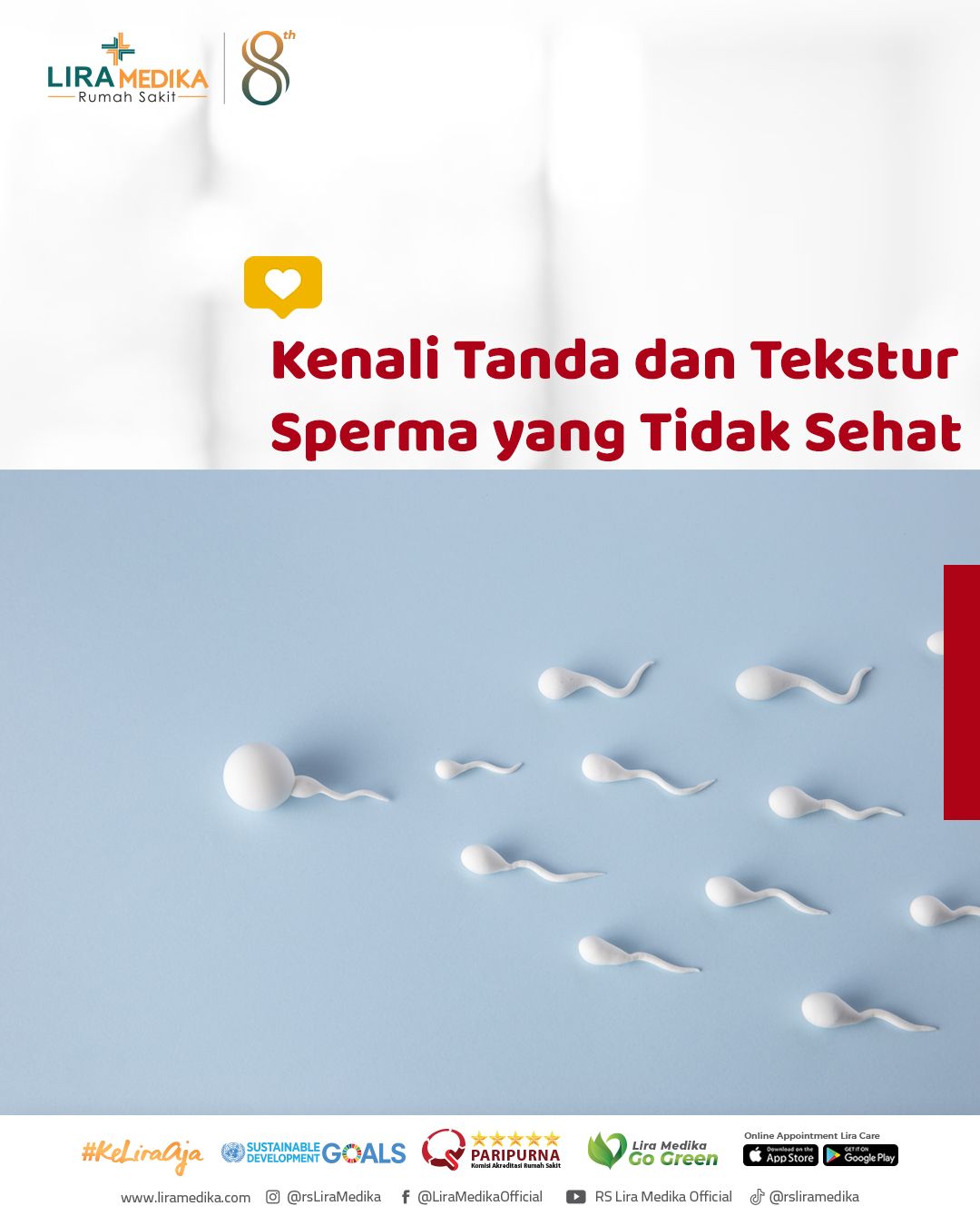 Kenali Tanda dan Tekstur Sperma yang Tidak Sehat
