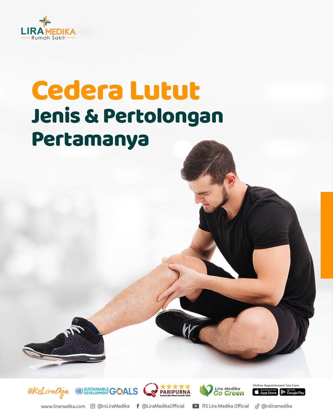 Cedera Lutut dan Cara Penanganannya