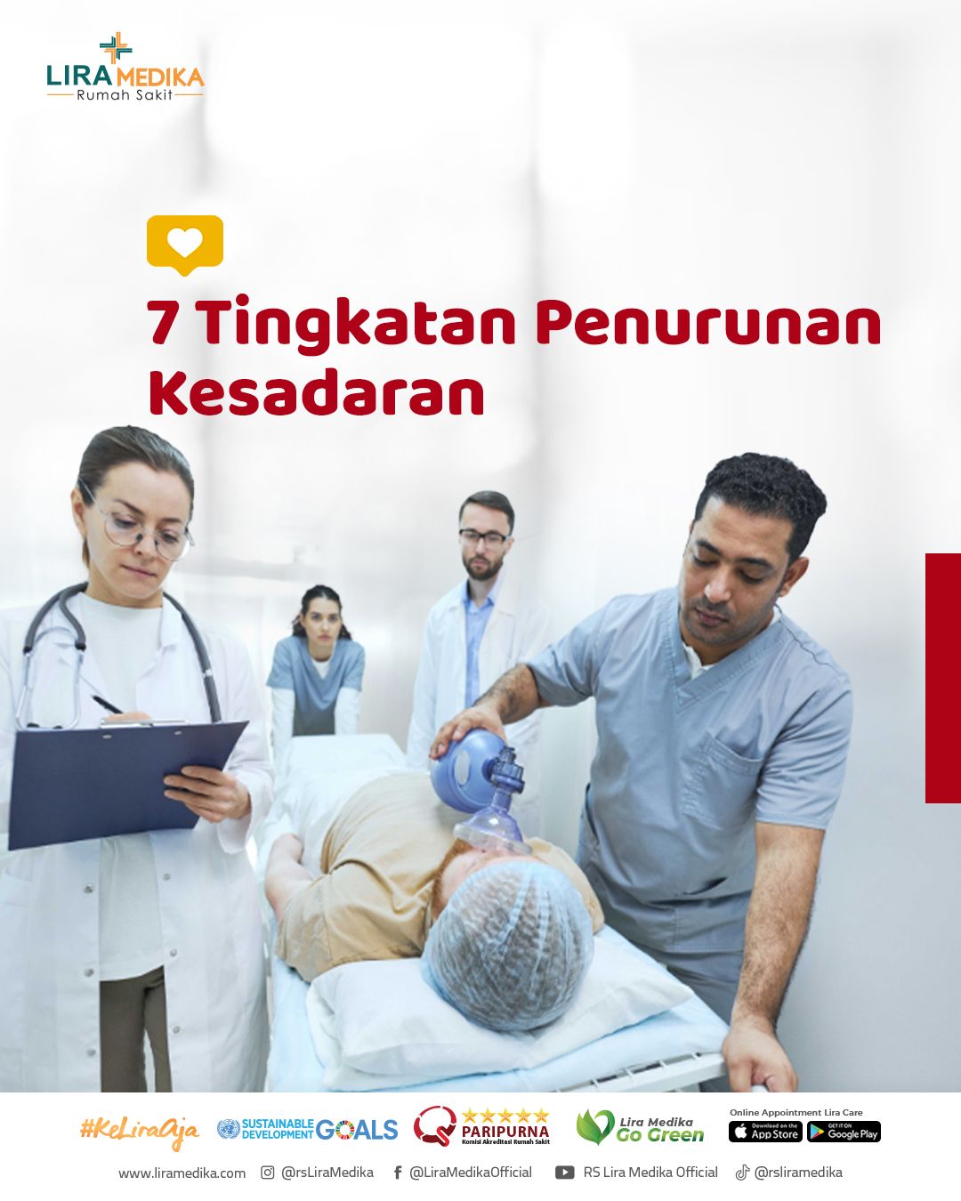 7 Tingkatan Penurunan Kesadaran